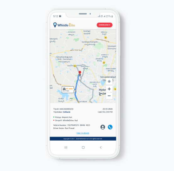 WhistleDrive | Full Stack Urban Mobility Platform